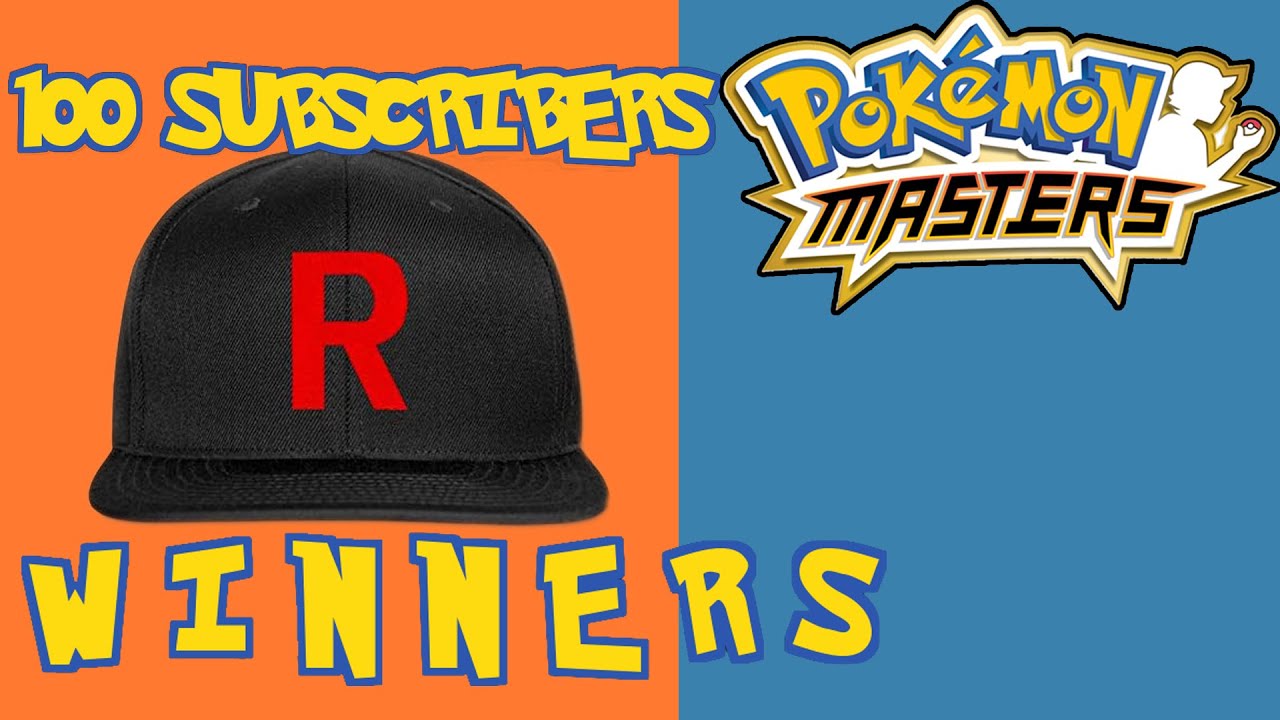 TEAM ROCKET HAT WINNERS ANNOUNCED! Pokemon Masters - YouTube
