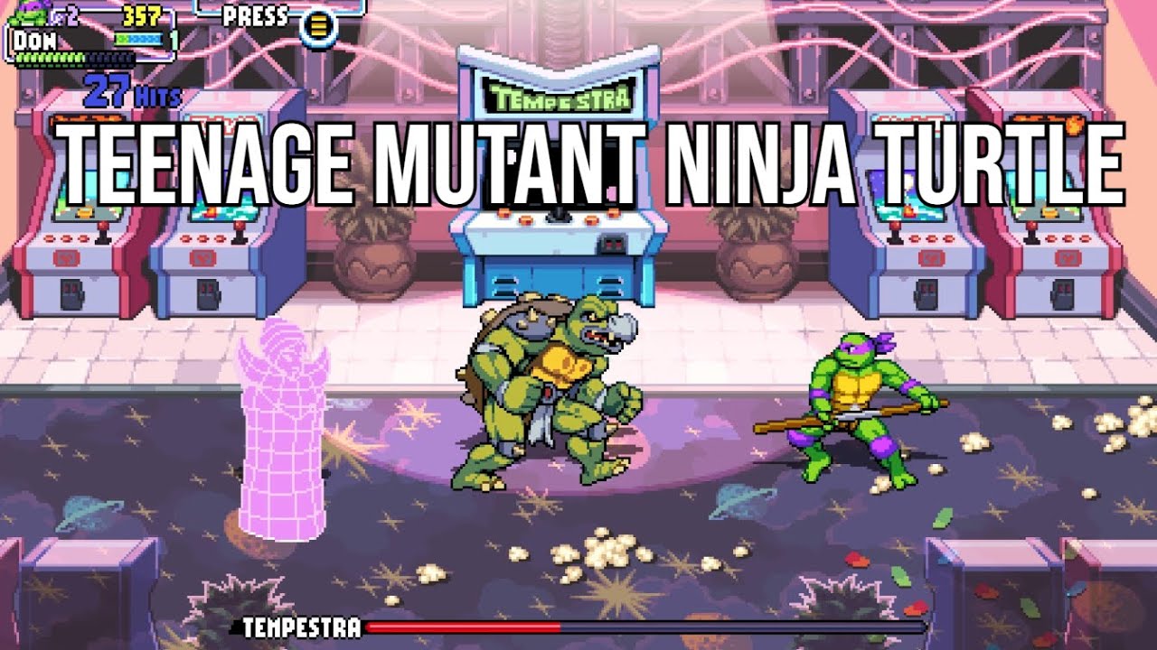 Turtle Vs Tempestra- Teenage Mutant Ninja Turtle - Hindi Gameplay ...
