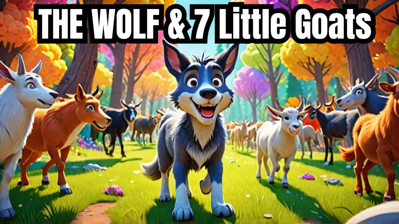 The Wolf and the Seven Little Goats | Mystical Fairy Tale | Spooky ...