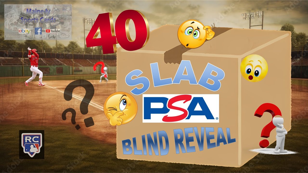 ⚾⚾ LET'S RIP!! PSA 40 Slab BLIND Reveal!! ⚾⚾ - YouTube