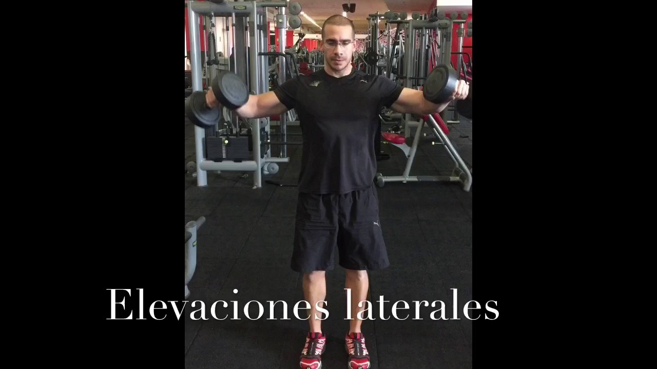 Elevaciones laterales - YouTube