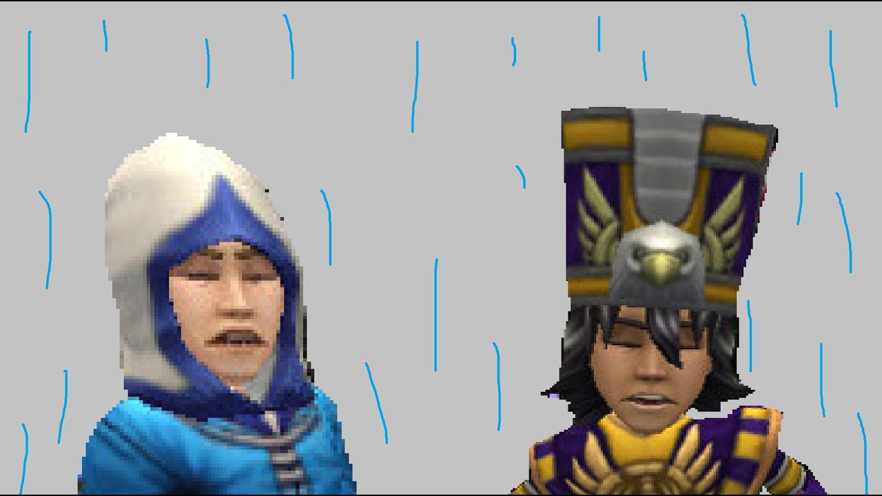 Wizard101 - Aaron Drake and Valdus IceBreaker pray for better days - YouTube