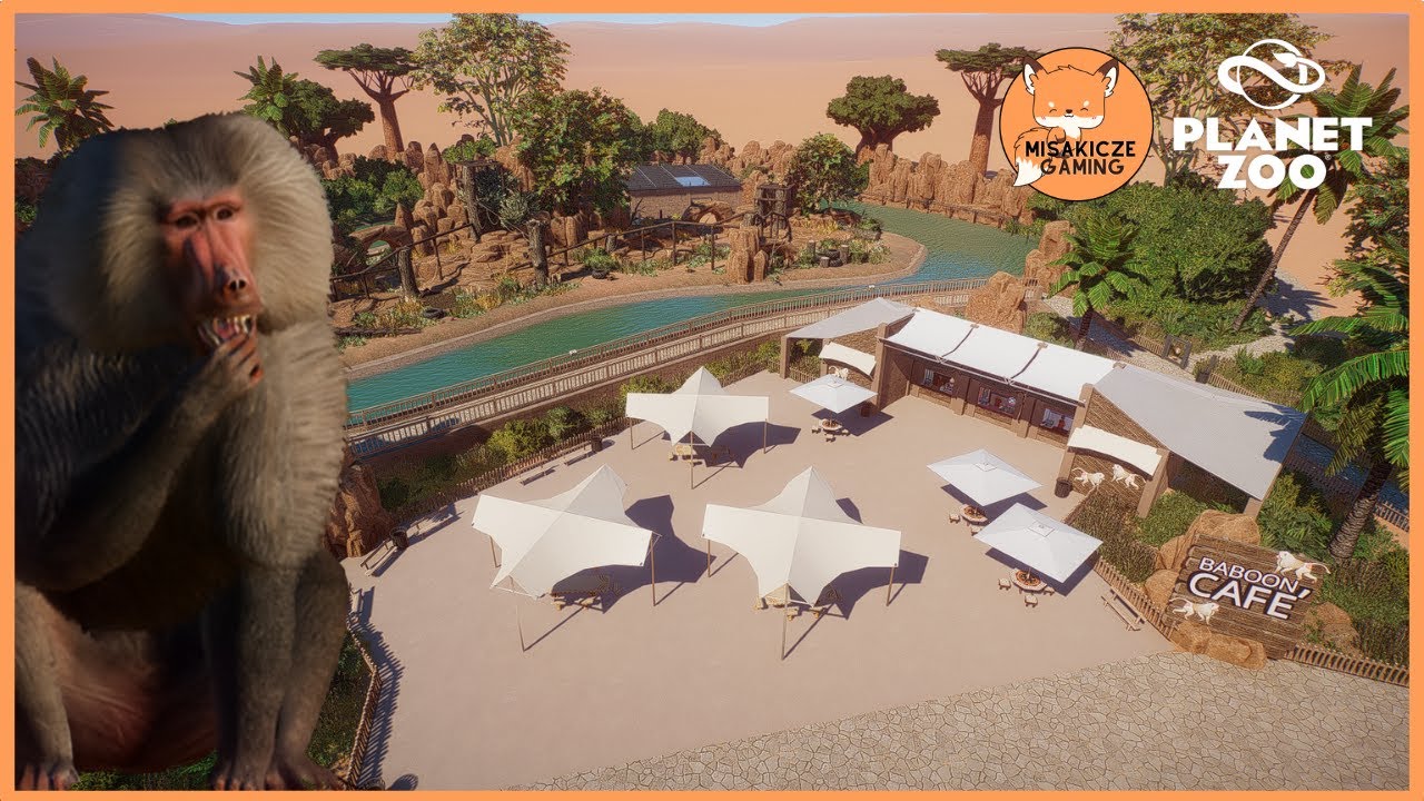 Building a SPECTACULAR Island Enclosure for HAMADRYAS BABOON! | Ep. 6 ...