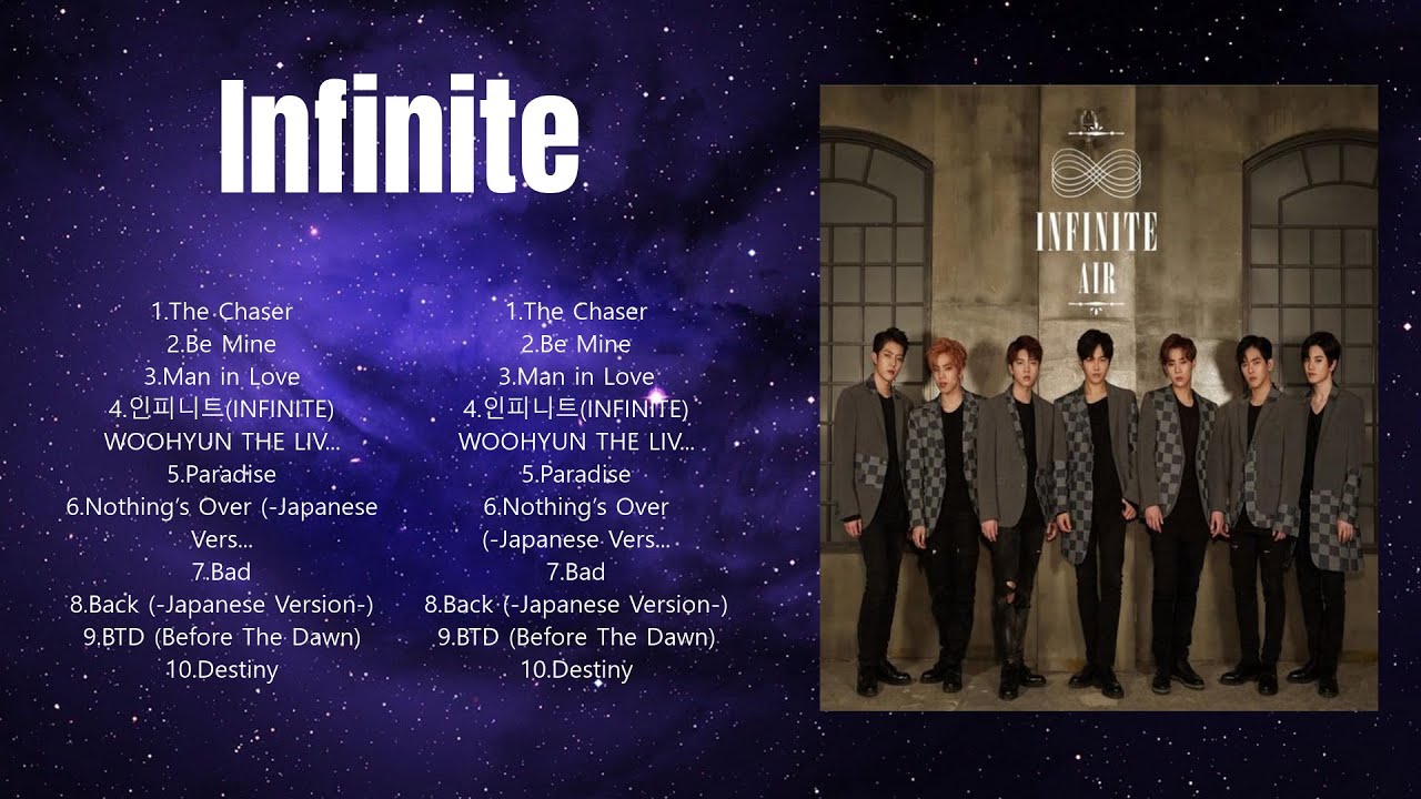 I N F I N I T E Full Album ~ Beautiful Songs ~ Popular Songs - YouTube