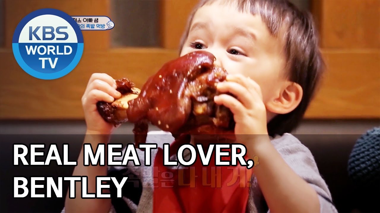 Real meat lover, Bentley [The Return of Superman/2020.01.26] - YouTube