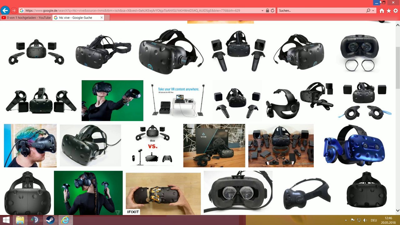TURTORIAL | HTC VIVE | STEAM HOME VR | MENÜ DESKTOP - YouTube