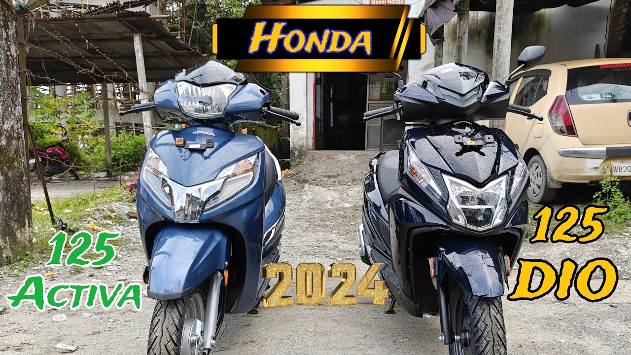 Activa h smart Honda 125 cc scooty Dio 125 cc new update model scooty ...