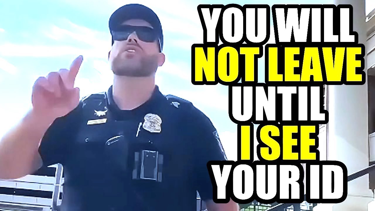 Power-Tripping Cop Gets Ego Bruised & Demands ID From Genius Auditor ...