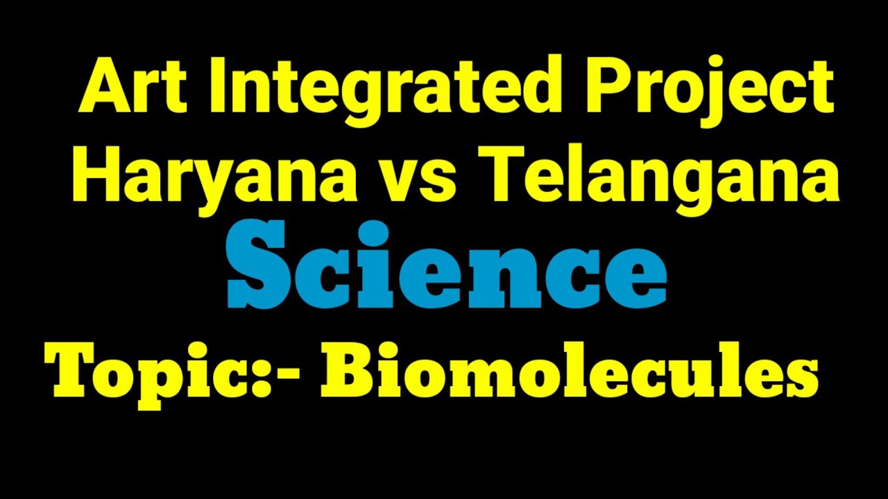 Science Art Integrated Project Telangana || Class 10 Art Integrated ...