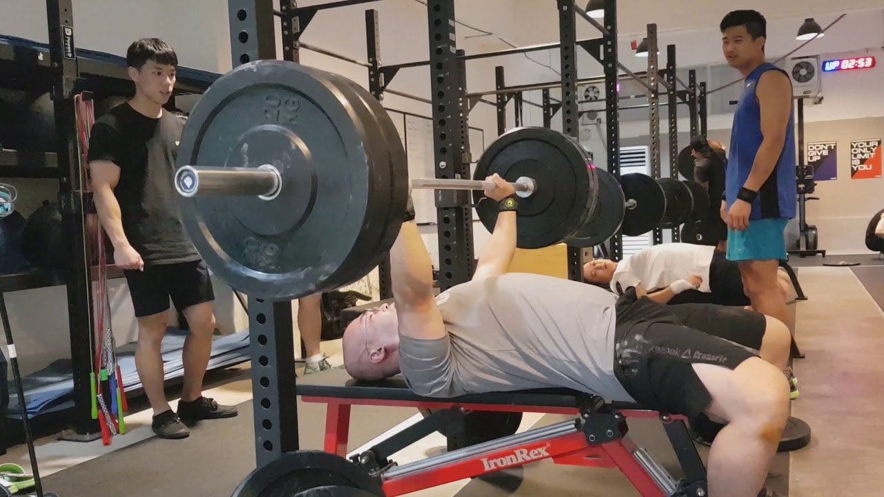 100kg Bench Press YouTube