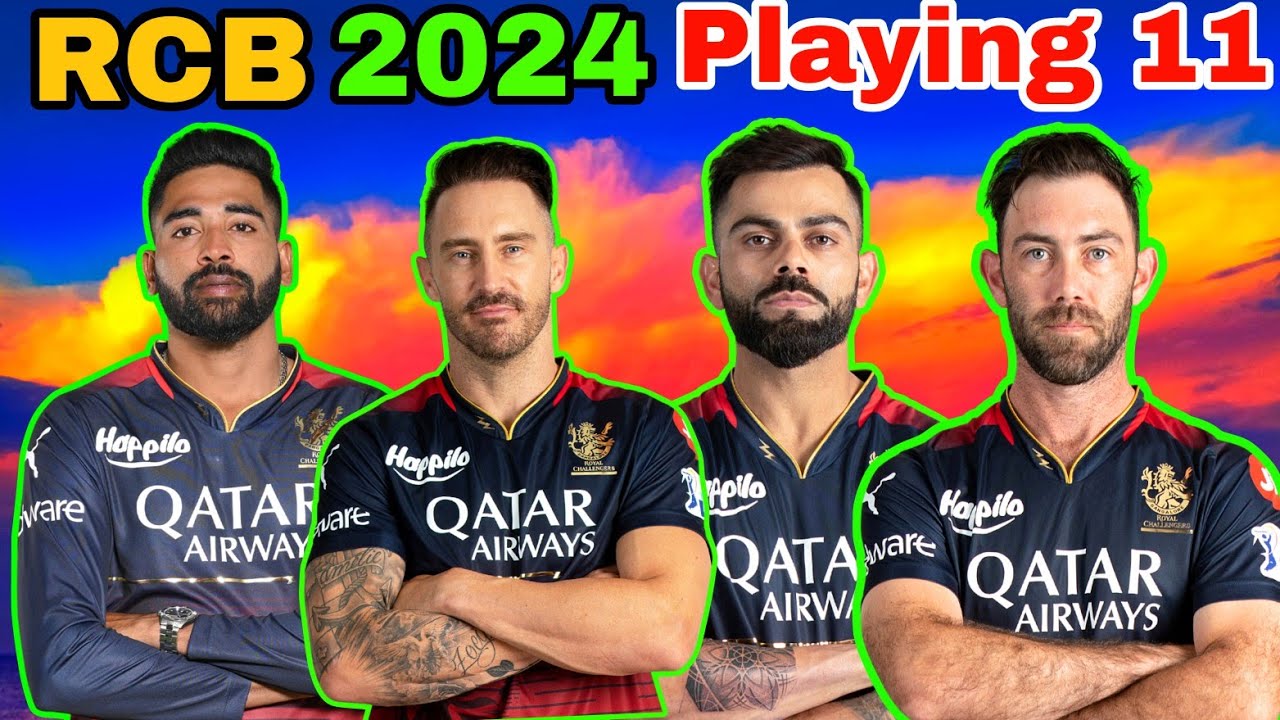 RCB Playing 11 2024 | RCB Playing 11 2024 auction - YouTube