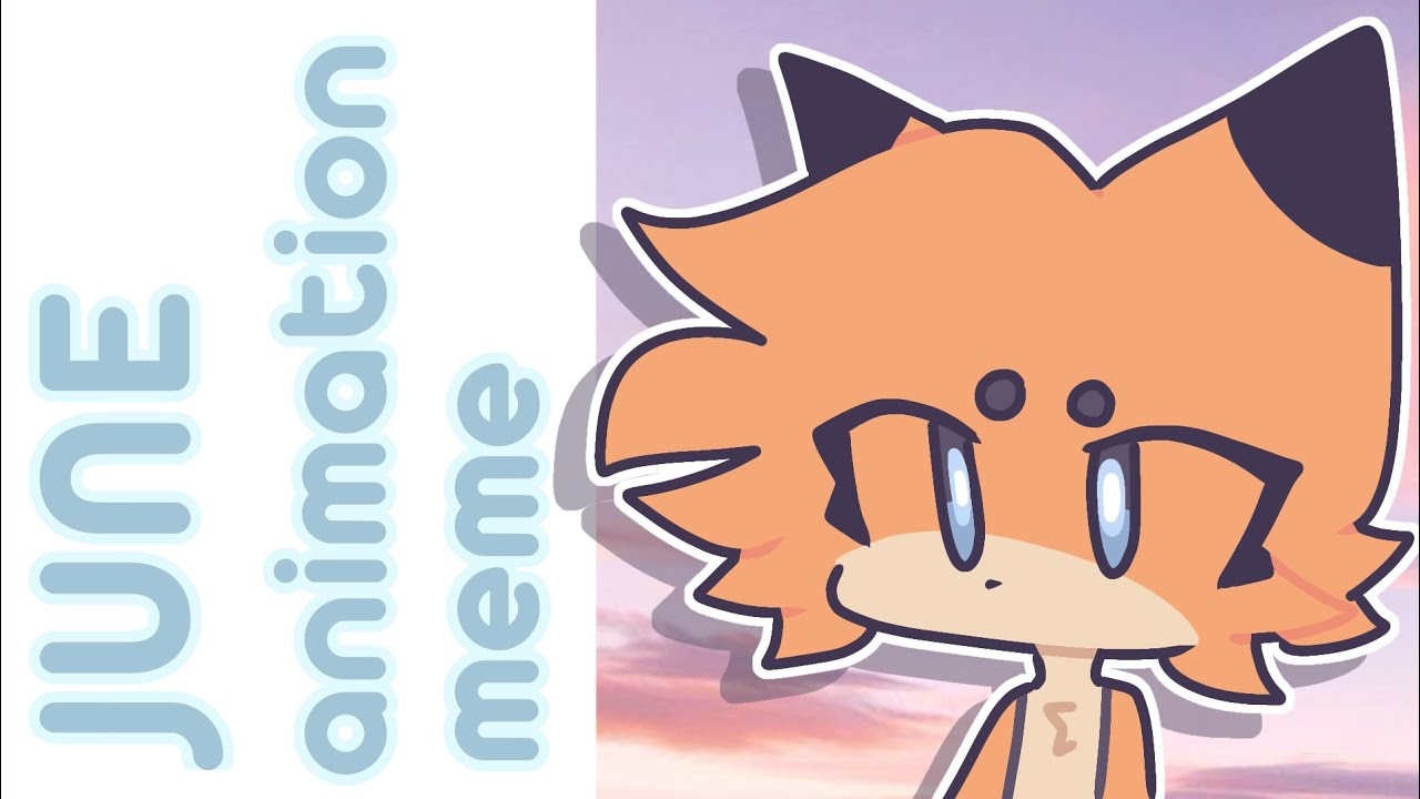June // animation meme // frame by frame & fur flow practice// - YouTube