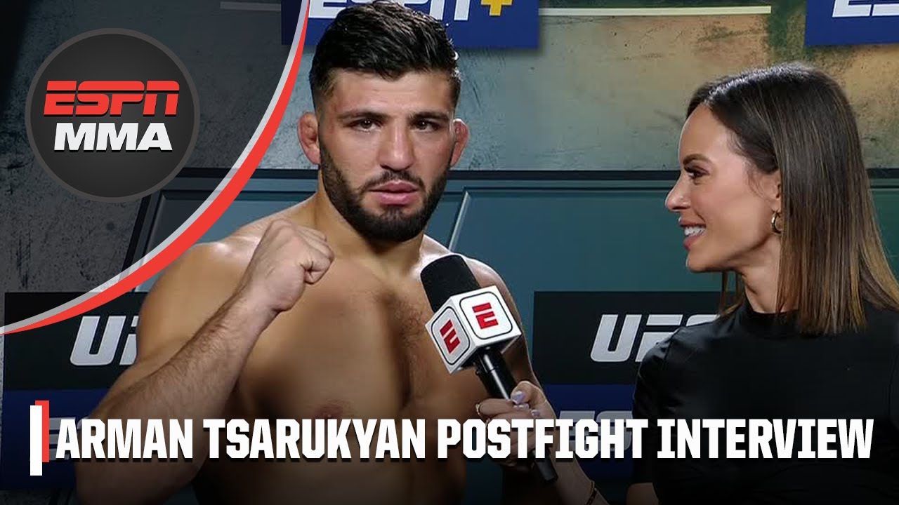 Arman Tsarukyan wants a top-5 lightweight next after #UFCVegas66 win ...