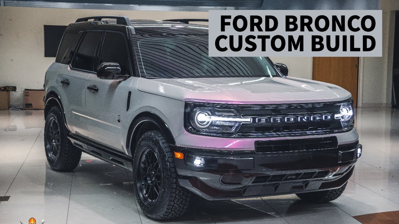 Ford Bronco Gets A Custom Transformation! - Flexishield PPF + Motegi ...
