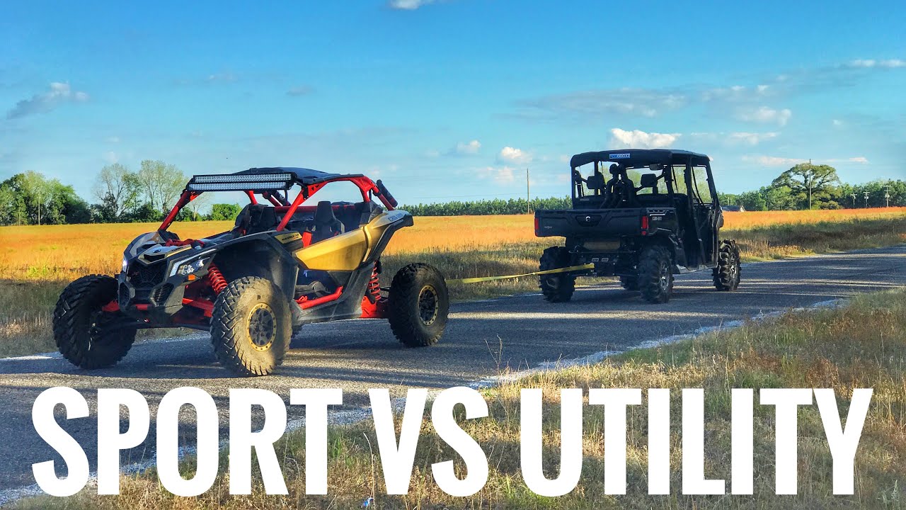 SPORT vs UTILITY! Which SXS will win? (Broken part) - YouTube
