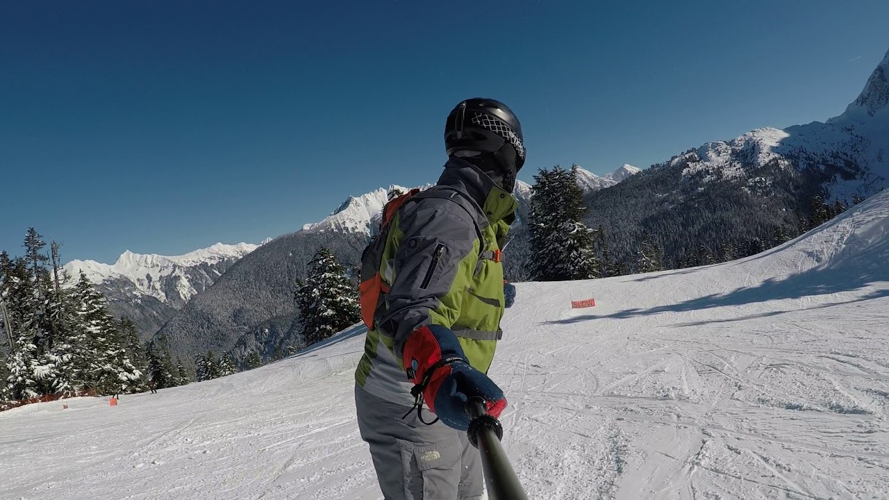 Feb 19 2018 Mt Baker run (raw footage) - YouTube