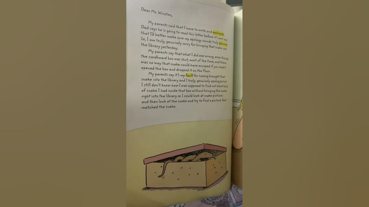 Dear mr Winston grade 4 - YouTube