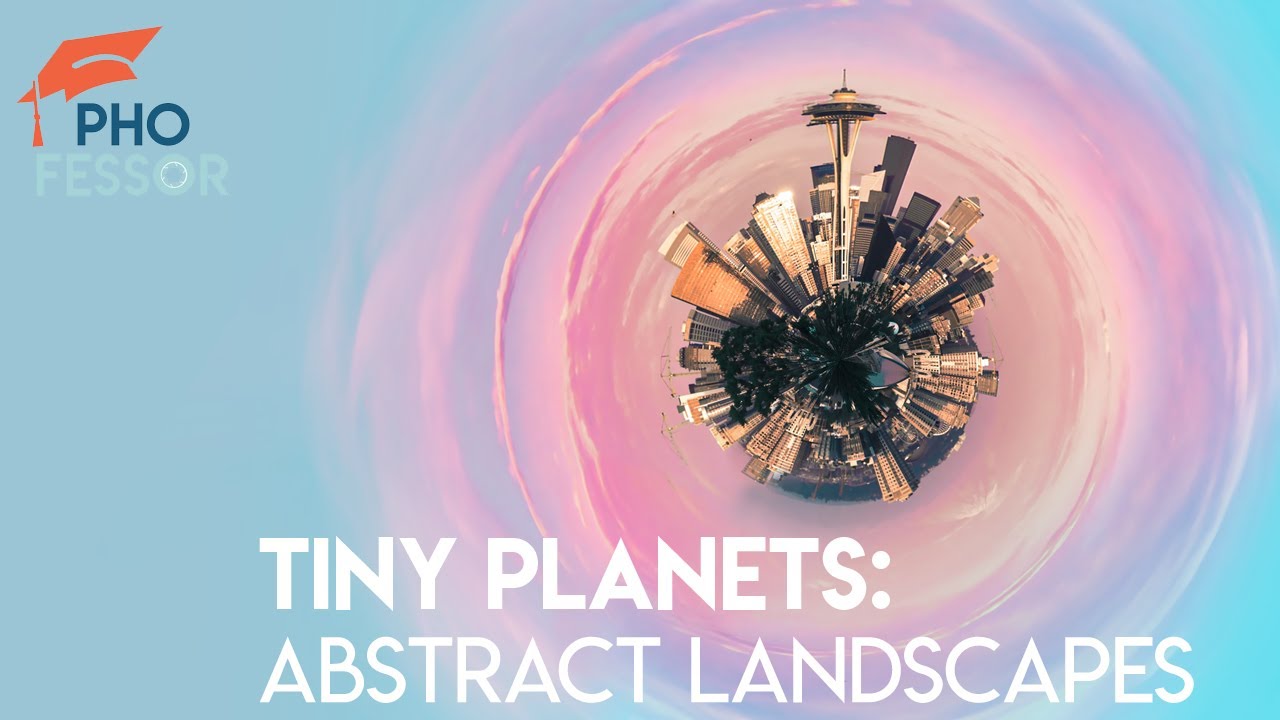 Turn A Landscape Into a Tiny Planet in Photoshop CC - YouTube