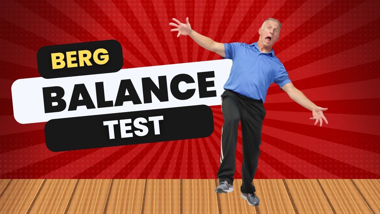 Berg Balance Scale (Test): How to Do- Physical Therapy Demo - YouTube