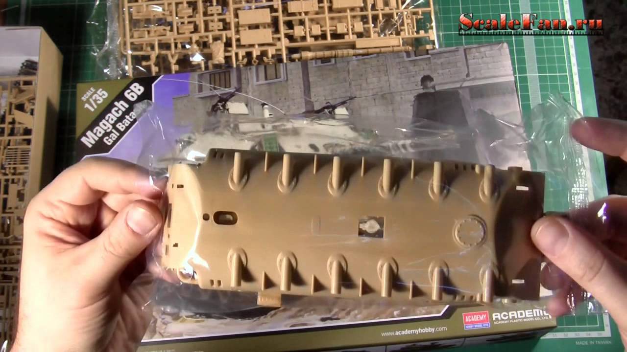 ACADEMY Magach 6B Gal Batash - YouTube