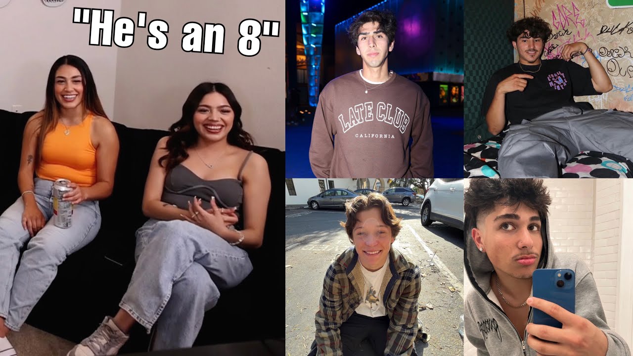 Girls Rate My Friends 1-10! - YouTube