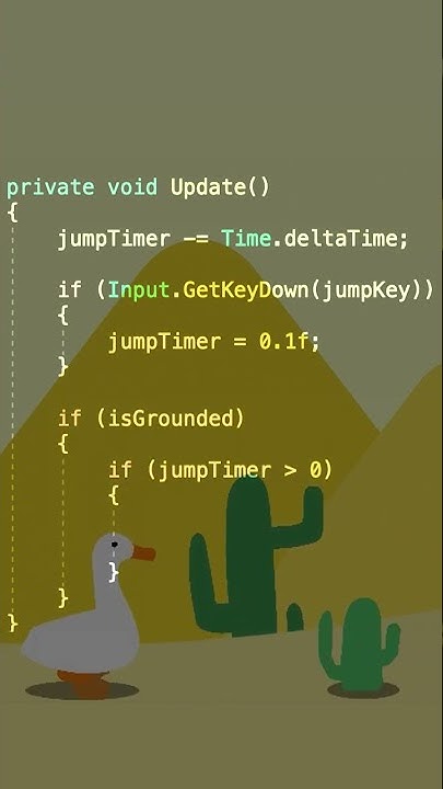 Does your Jump in Unity feel terrible? Try this! #shorts #unitytutorial #gamedev - YouTube