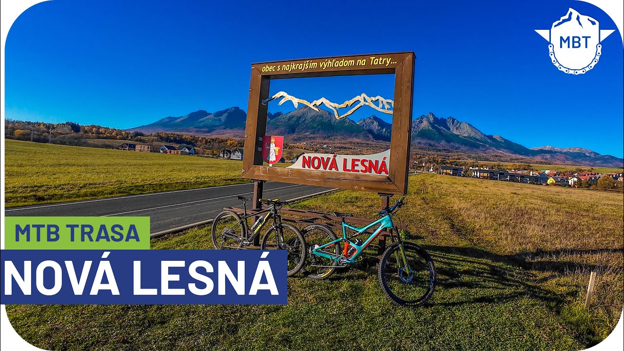 VYSOKÉ TATRY: Dokonalá MTB trasa s najkrajším výhľadom na Tatry - YouTube