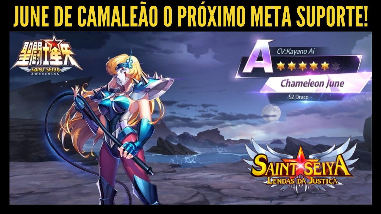 ⭐JUNE DE CAMALEÃO A PRÓXIMA PERSONAGEM META DE SUPORTE A CHEGAR NO ...
