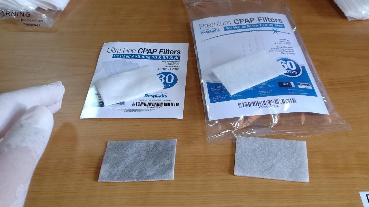 RespLabs CPAP Filters Compared: Ultra Fine vs Premium - YouTube