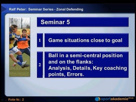 Soccer Tactics: Zonal defending 05 - Analysis, Details and Key Coaching Point of Game Situations ...