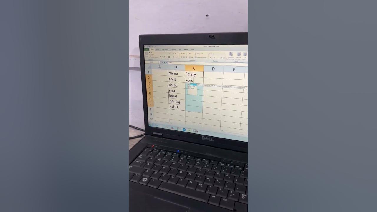 proper Formula In Excel YouTube proper-formula-in-excel-youtube