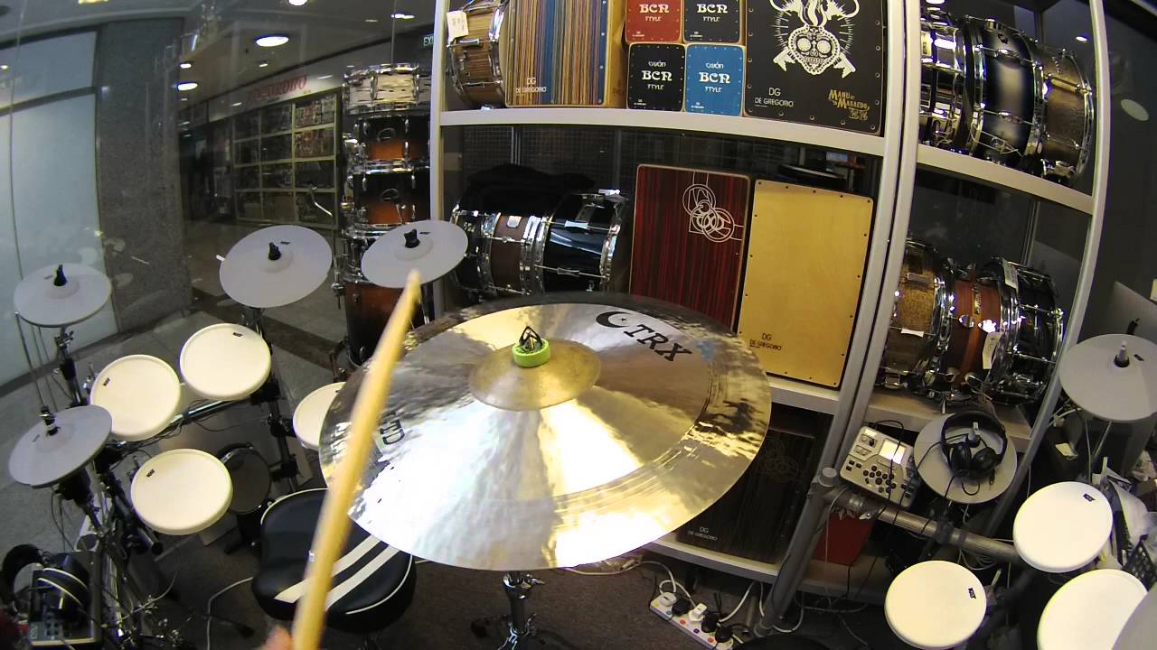 TRX LTD 21" CRASH/RIDE - YouTube