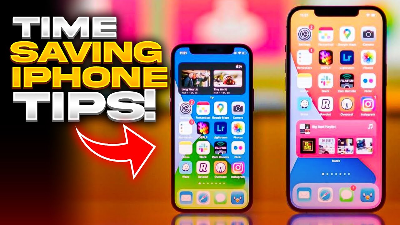 20 Time Saving iPhone Tips to Make You a More Efficient User - YouTube
