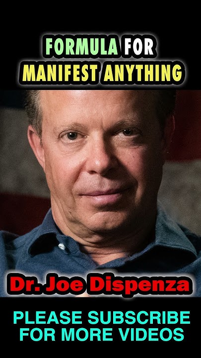 HOW TO MANIFEST ANYTHING FORMULA | Dr Joe Dispenza on The Law of Attraction #drjoedispenza #yoga ...