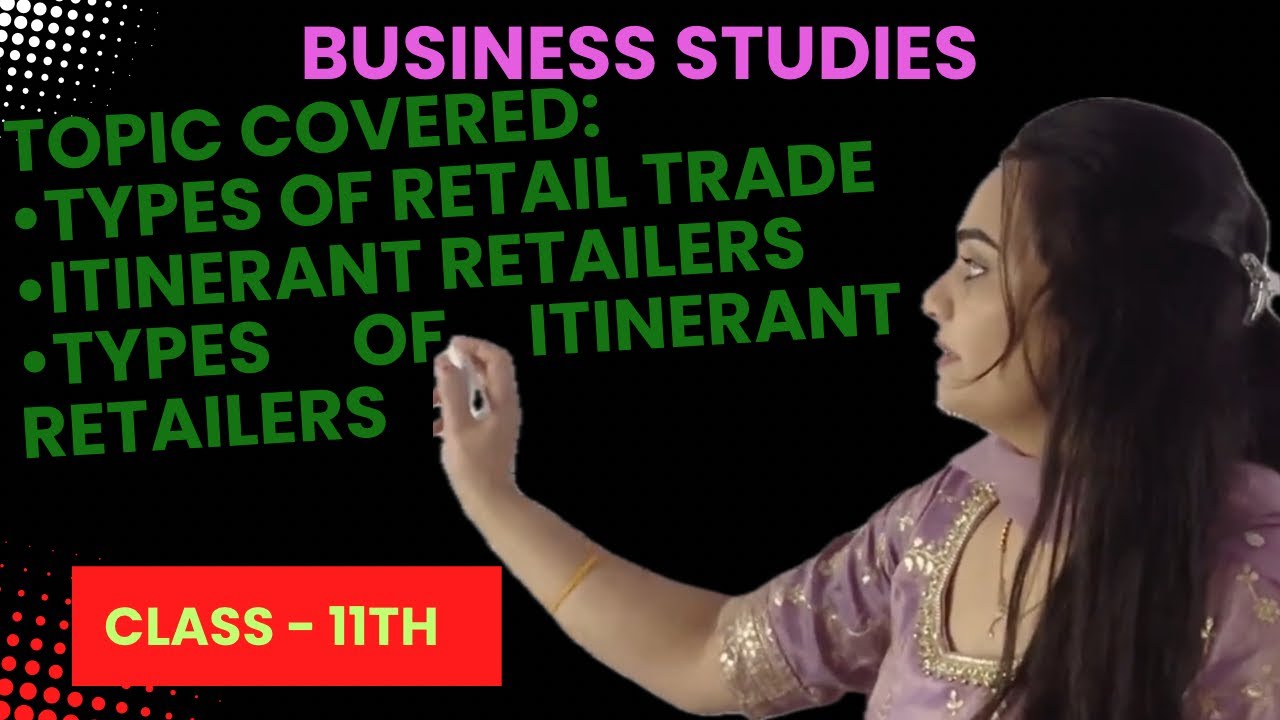 TYPES OF RETAIL TRADE | Business studies | class -11th | easy ...
