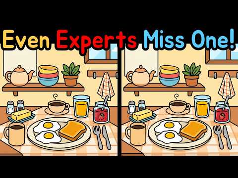 Spot the Difference: Even Experts Miss One! Can You Catch It?