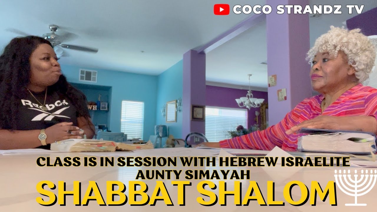 Most Beautiful Shabbat Video Ever!!! Hebrew Israelite Woman Study The ...