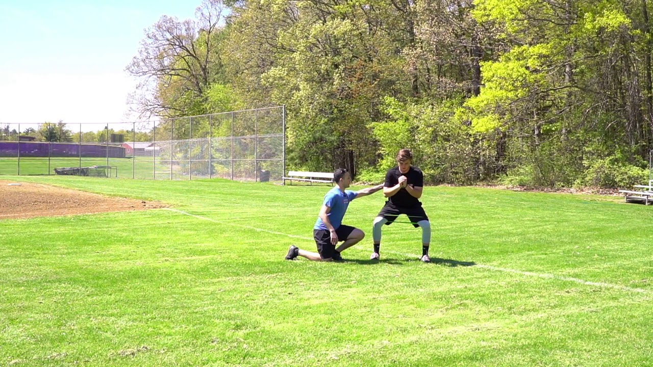 Mini Band Hip Internal External Rotation - YouTube