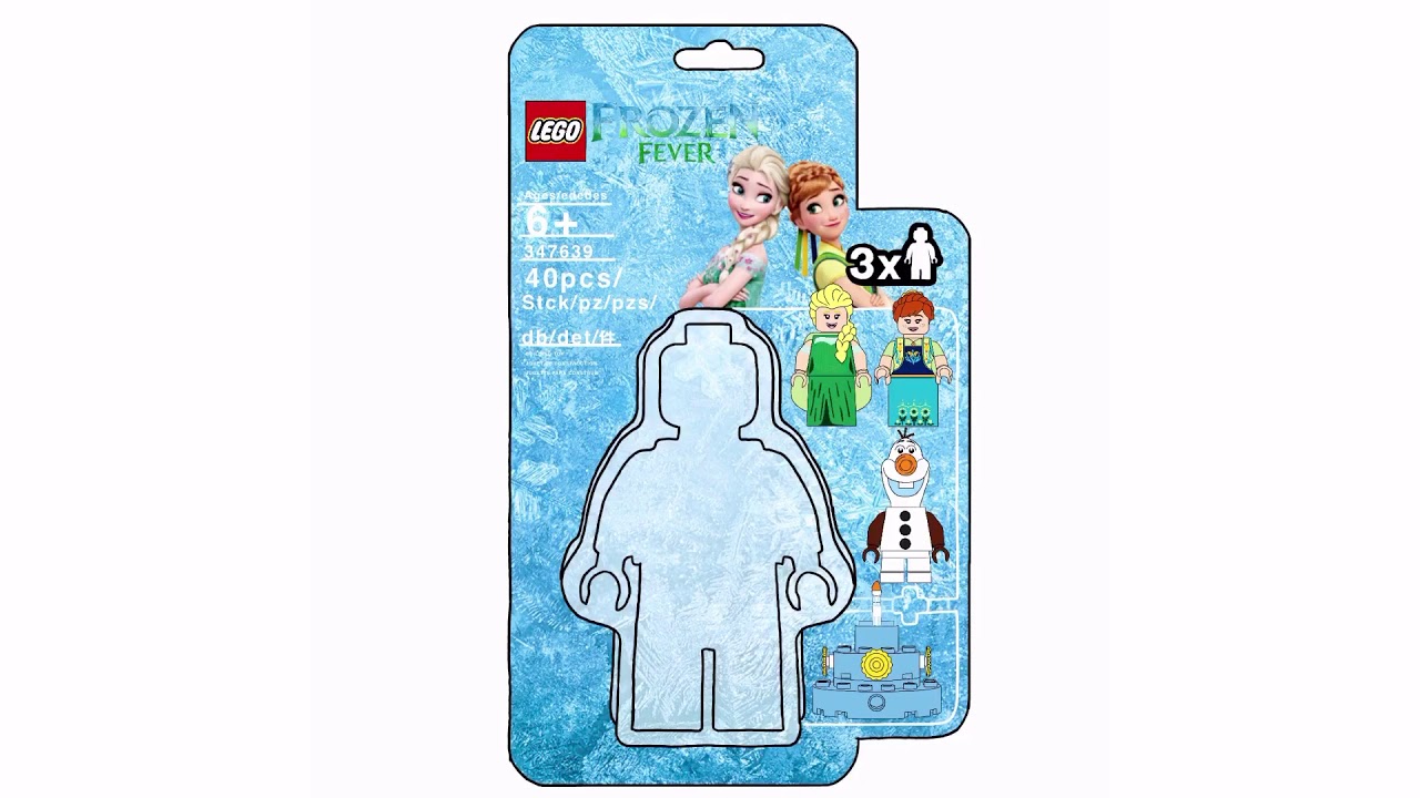 LEGO Disney Frozen Fever minifigure box - YouTube