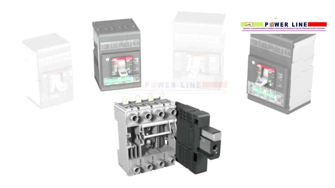 Original ABB MCCB TP 200A 250A 63A 100A 3Pole 4Pole Circuit Breaker ...