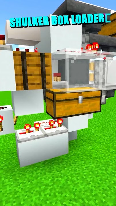 Best Tileable Shulker Box Loader In Minecraft Bedrock #shorts # ...