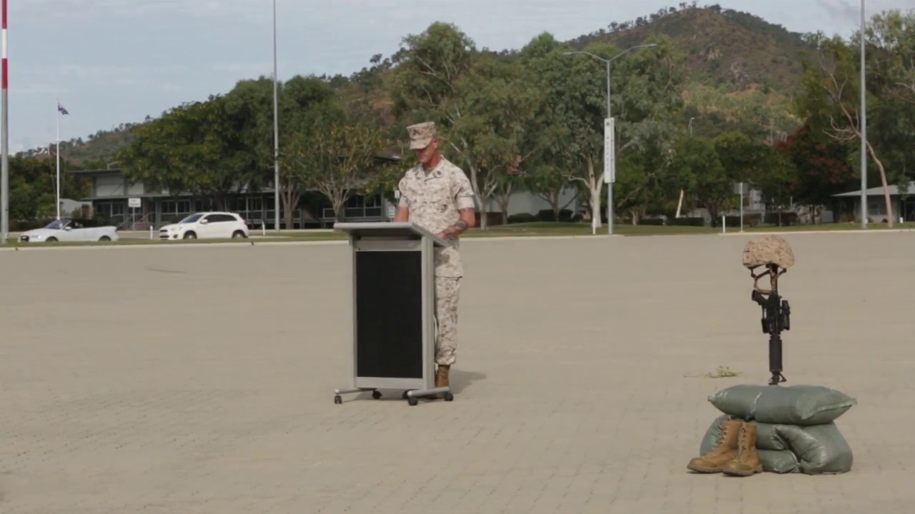 3rd Battalion, 4th Marine Regiment Final Roll Call Ceremony - YouTube