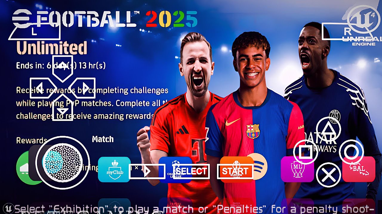 eFootball PES 2025 PPSSPP Patch Europa Team Transfer Update New Kits ...