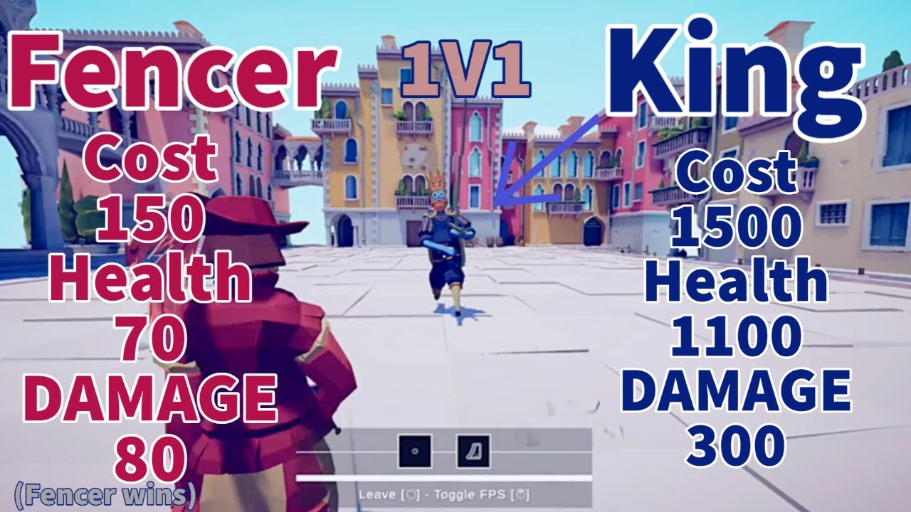 Proving That Fencer Is The Best Unit In TABS - YouTube