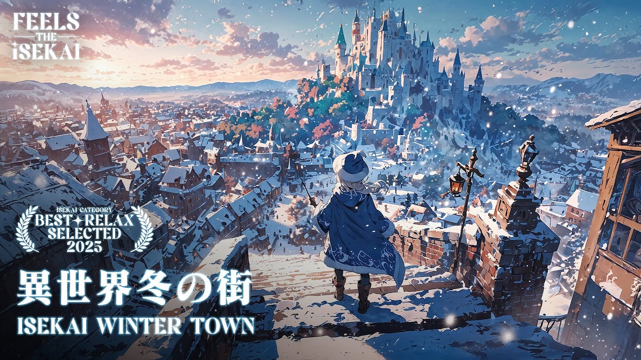 🎧 Cozy Isekai Town Ambience ️ | Fantasy Medieval Music & Ambience for ...