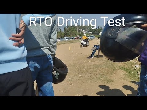 RTO Driving Test for Two wheeler Licence #hp31diary - YouTube
