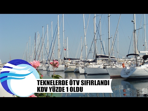 Teknelerde ÖTV sıfırlandı, KDV yüzde 1 oldu