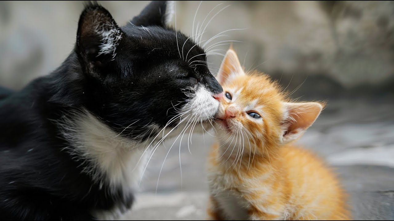 Cuties baby KITTENS showing the love - OMG Cute baby Kittens - YouTube