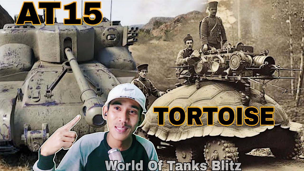AT15 tanks Go Tortoise kah? Wotblitz Gameplay - YouTube