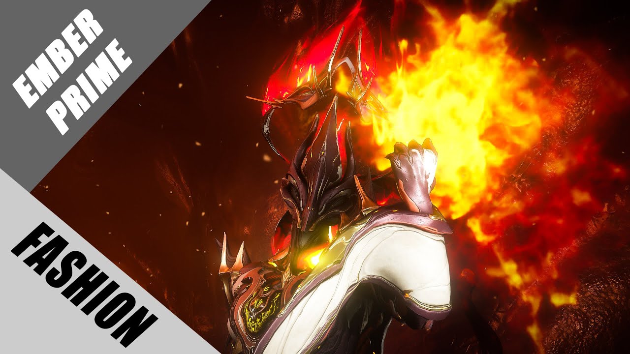 Warframe | Fashion Frame | Ember Prime : Envoy of Madness - YouTube